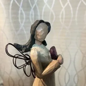 unknown | Accents | Willow Tree Style Angel Figurine With Wings And ...